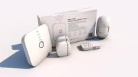 China 2G Smart Wifi Gsm Mini Alarm System Homesafe Security System With Tuya Camera for sale