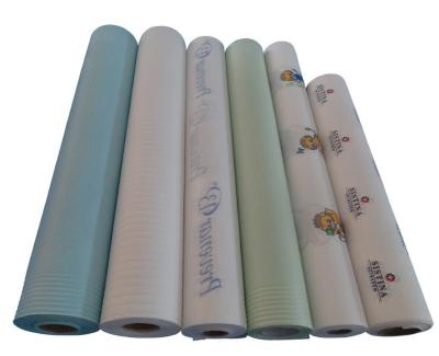 China Factory price for the tissue paper +pe film examination table massage bed cover for sale