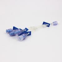 China Medical one way extension tube with normal needle free connector luerlock needless connector for sale