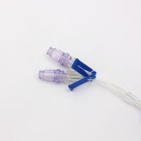 China Medical one way extension tube with normal needle free connector luerlock needless connector for sale