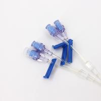 China Medical one way extension tube with normal needle free connector luerlock needless connector for sale