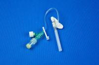 China Safety Y type IV cannulas/IV catheter with injection port 18G-24G for sale