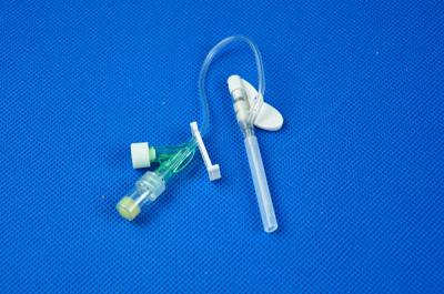 China Safety Y type IV cannulas/IV catheter with injection port 18G-24G for sale