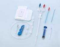 China Disposable hemodialysis catheter, hemodialysis kit, single double triple lumen for sale