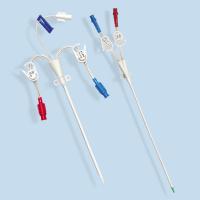 China Short term Hemodialysis catheter, hemodialysis kit, single double triple lumen for sale