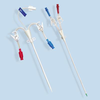 China Short term Hemodialysis catheter, hemodialysis kit, single double triple lumen for sale