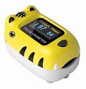 China Child Digital Pulse Oximeter Plastic Color Screen Cute Design for sale