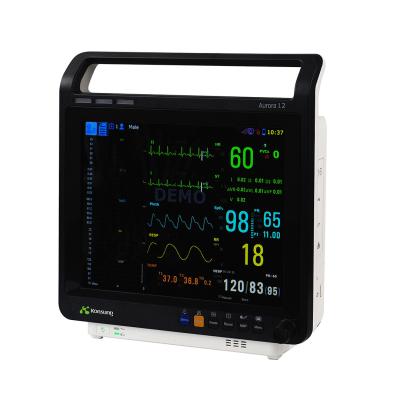 China 12.1 inch big screen Multi Parameter patient monitor ICU for sale