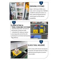 China 4 Axis ATC CNC Router with 9KW Air Cooling Spindle 12 Tools Automatic Linear Tool Change System for sale