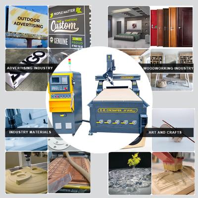 China Wood Furniture Machining 4 Axis CNC Router With 180 Degrees Rotational Axis for sale