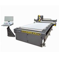 China CCD Camera Vibrating Knife CNC Router For Hard Flexible Materials Cutting for sale