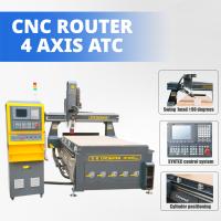 China Multifunctional Rotary Axis ATC Cnc Router 3d Mold Foams Plastic Aluminum Cnc Wood Machine for sale