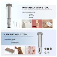 China Vibrating Knives CCD Camera CNC Router Cutting Various Flexible Material for sale