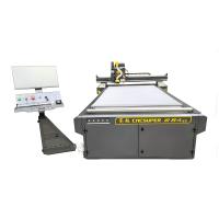 China Advertising Package Industrial CCD CNC Router With Vibrating Knife Multipurpose for sale