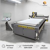 China Vibrating Knife Spindle CCD Vision CNC Router With For Soft Rigid Materials for sale