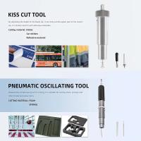 China Accurate CCD Camera Oscillating Knife CNC Router For Multi Material Processing for sale