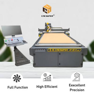 China Industrial Multi Tool Camera Vision CNC Router With Oscillating Cutter for sale