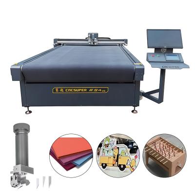 China Advertising Materials Digital Fabric Cutting Machine for Printed Material Clothing for sale