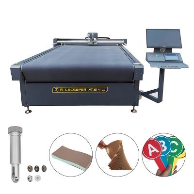 China Replaceable Knives Digital Cutting Machine Cuts PVC Sheet Spong Flag for sale