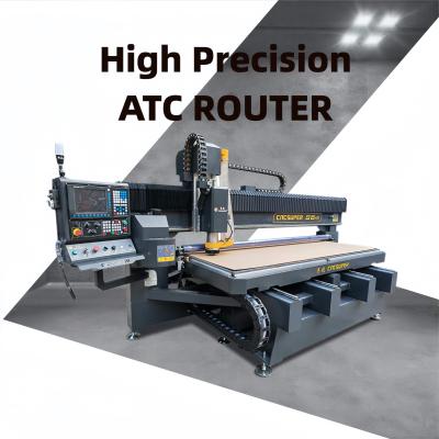 China Table Moving 1325 ATC CNC Router For Complex Molds / Precision Components for sale