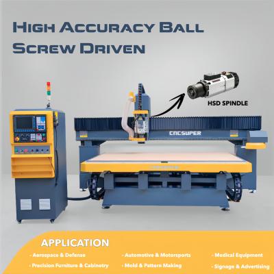 China ATC CNC Carving Machine for Soft Metals / Wood Composites / Industrial Plastics for sale