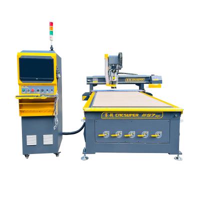 China 3 Axes Automatic Tool Changer CNC Router 9KW With Disc Type Tool Magazine for sale