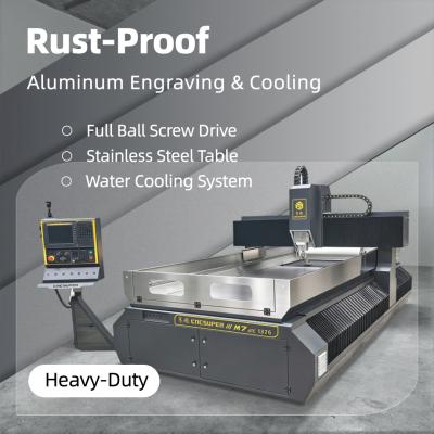 China Stainless Steel Table ATC CNC Router Rust Proof Aluminum Engraving Cooling for sale