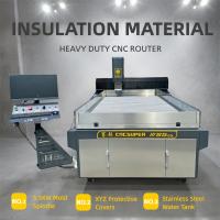 China Insulation / Non Ferrous Metal CNC Router Engraving Machine with XYZ Axis Protective Cover for sale