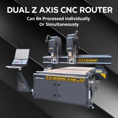 China Dual Spindle CNC Router Machine CE Certified For USA And EU for sale
