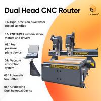 China Heavy Duty Dual Spindle CNC Router Machine For Industry for sale