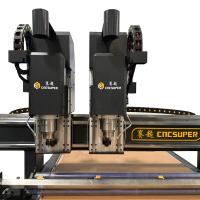 China Heavy Duty Dual Spindle CNC Router Machine For Industry for sale