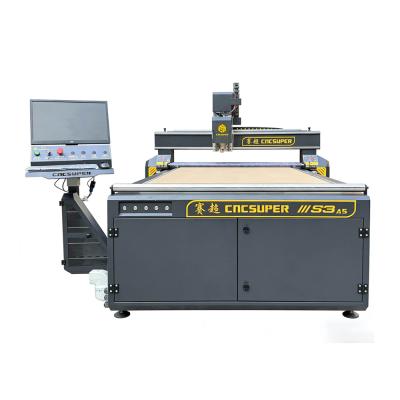 China Wood Furniture 3 Axis CNC Router Machine With Servo Motors for sale