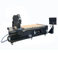 China Wood Furniture 3 Axis CNC Router Machine With Servo Motors for sale