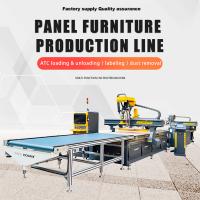 China ATC Wood CNC Router for Custom Wardrobe Cabinet Making for sale
