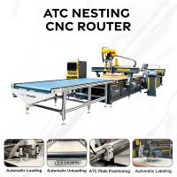 China Fully Automatic ATC CNC Wood Router Multifunctional For Furniture Production for sale