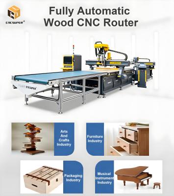 China ATC CNC Nesting Router For Cabinet Furniture Panel Processing for sale