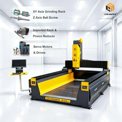 China Large Foam CNC Router 6KW Air Cooling Spindle for Large Scale Material 3D Processing for sale
