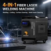 China Water-Cooled 4-in-1 Handheld Fiber Laser Welding Machine for sale