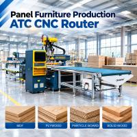 China Automatic Feeding Labeling CNC Router for Cabinet and Wardrobe Manufacturing for sale