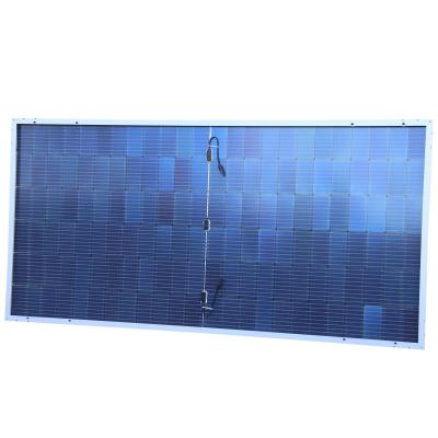 China Oem TUV Certification Off Grid System Fully Transparent Solar Cell 550w for sale