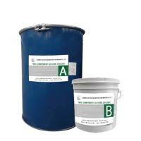 China 190L+19L Two Component Silicone Sealant High Temp Silicone Sealant Black White for sale