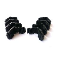 China Modern Design Style Double Glazing Units Aluminum Spacer Bar Plastic Steel Connector for sale