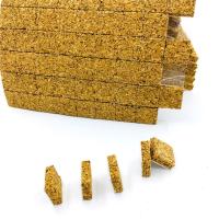 China Thickness 1-5mm Custom Size and Shape Durable Glass Protecting Cork Cling Foam Rolls Self Adhesive Square Cork Spacers Pads for sale