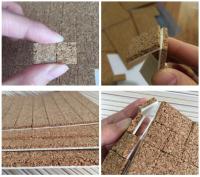 China 15mm Easy Installation Self Adhesive Square Cork Spacers Pads Glass Protecting 15x15x3mm Cork Foam 1mm Cling Foam Rolls for sale