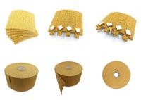 China Modern design style glass accessories cork cling foam rolls self adhesive square cork spacers pads for surface protection for sale