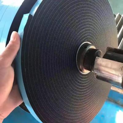 China Thickness 1mm Deck Joist Tape Black PVC Waterproof Tape Butyl Joist Tape Roof Top Masking Sealing Waterproof Tape for sale