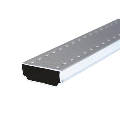 China Office Building Aluminium Intercalary Profile 6m Black Bar Used in Modern Aluminium Construction Projects for sale