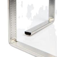 China Office Building Aluminium Intercalary Profile 6m Black Bar Used in Modern Aluminium Construction Projects for sale