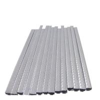 China Office Building Aluminium Intercalary Profile 6m Black Bar Used in Modern Aluminium Construction Projects for sale