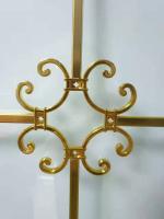 China Modern Design Style Georgian Bar Fittings Featuring Golden Decorative Accessories Designed for Office Building Interiors for sale